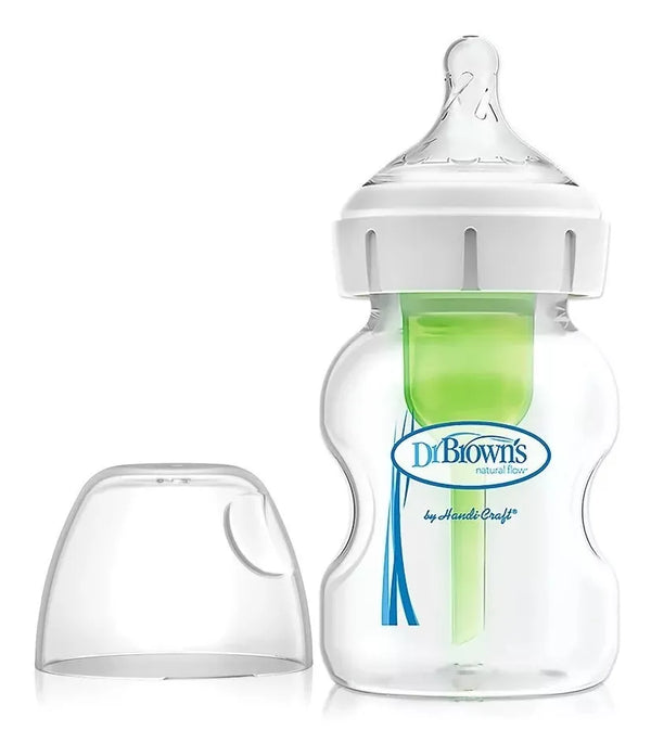 Tetero para bebé anti cólicos 5 OZ boca ancha D1816 La Tienda de Salo