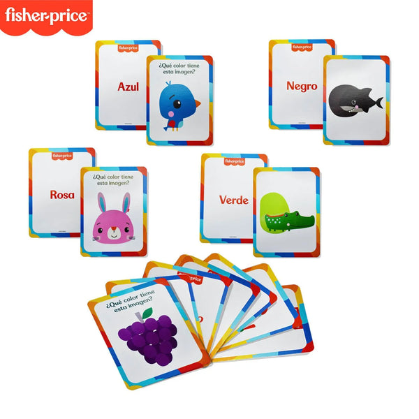 Cartas de Aprendizaje Fisher Price Formas y Colores – Tiendasalo